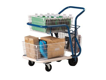 Mail Distribution Trolleys with Baskets – Engineered Solutions