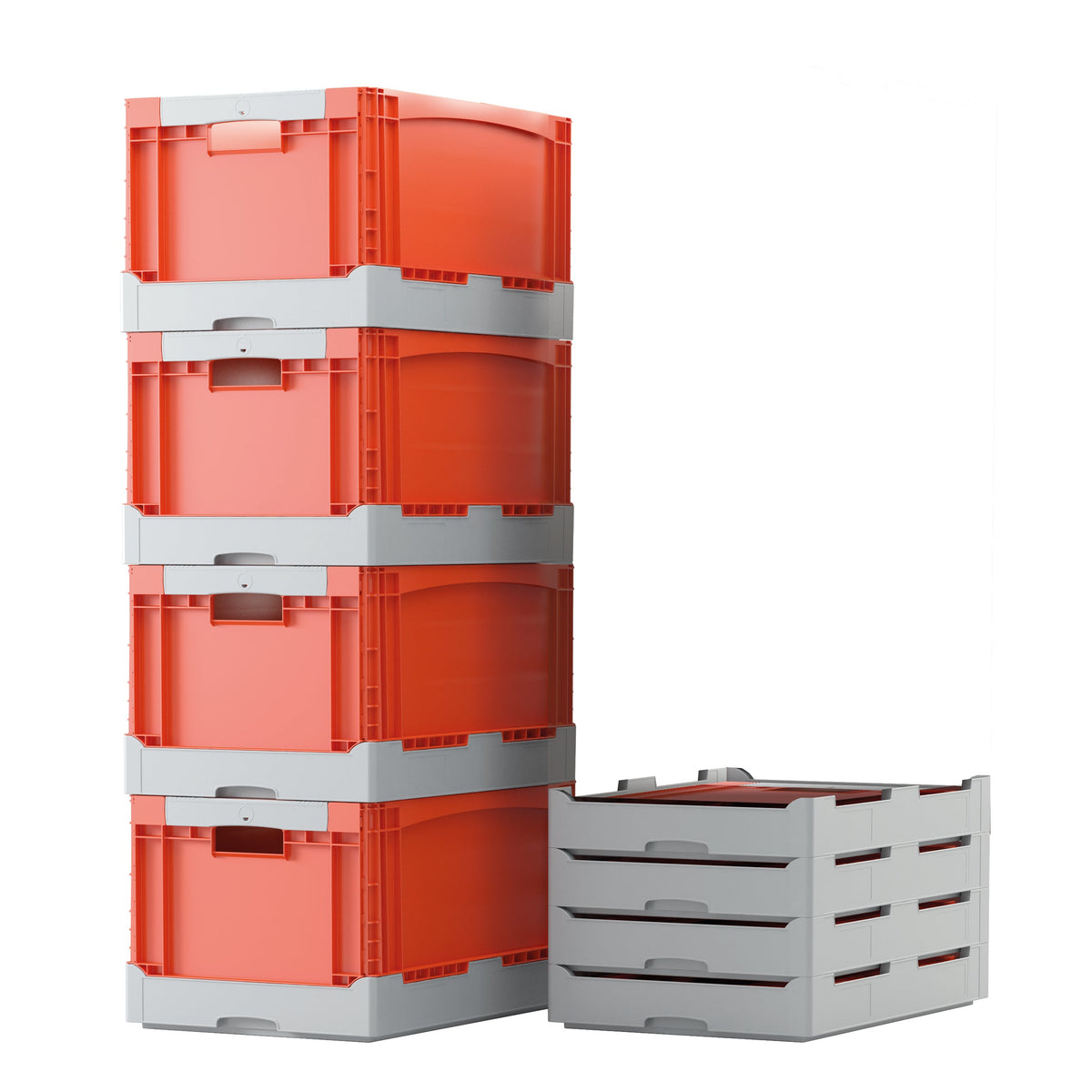 Folding Euro Containers - Without Lid – Engineered Solutions