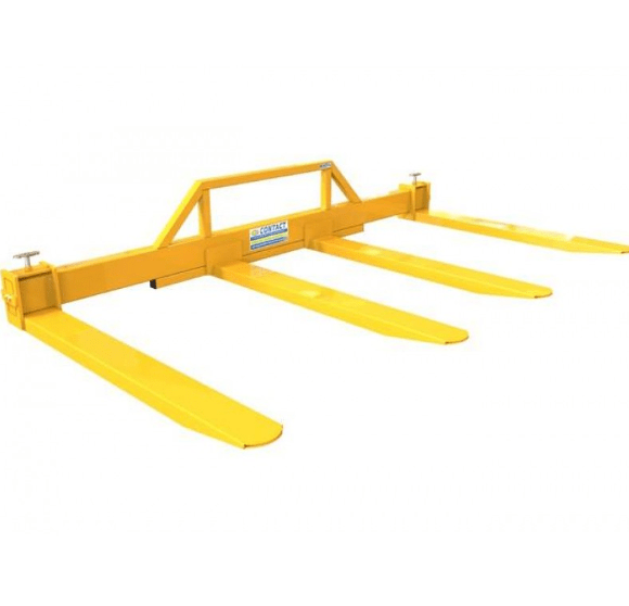 Adjustable Four Fork Forklift Attachment – Engineered Solutions
