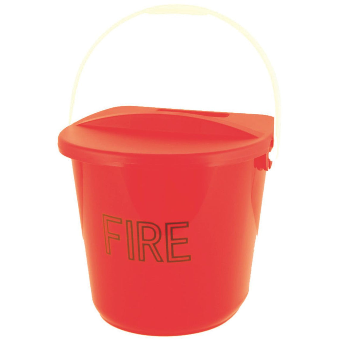 Polyethylene Fire Bucket with Lid & Handle – Engineered Solutions