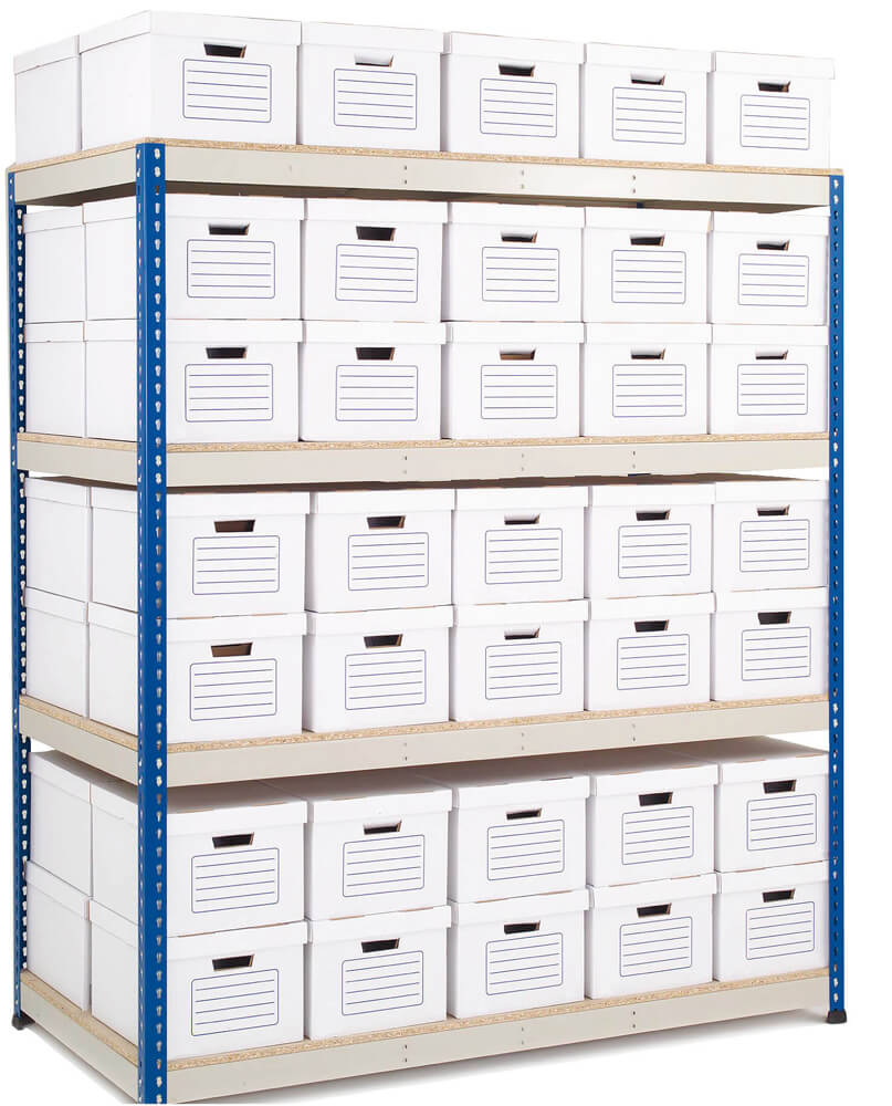 Heavy Duty Double Sided Archive Storage Bay – Engineered Solutions