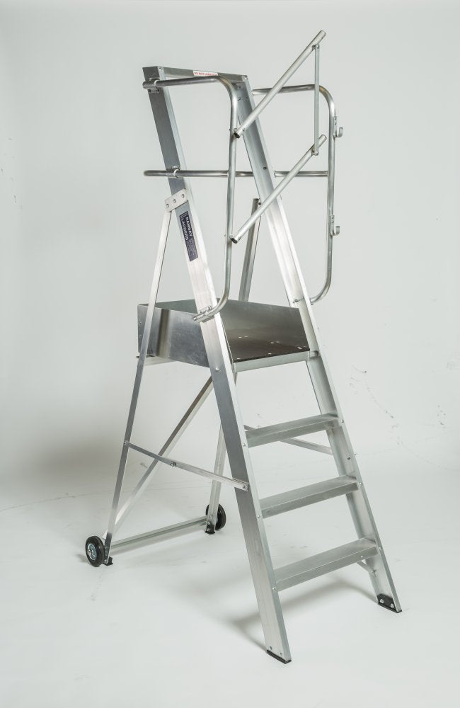 Folding Aluminium Work Platform Steps – Engineered Solutions