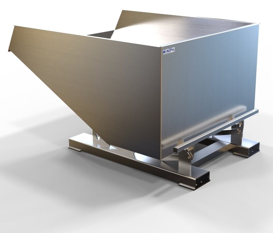 Tipping Skip - Galvanised & Stainless Steel – Engineered Solutions